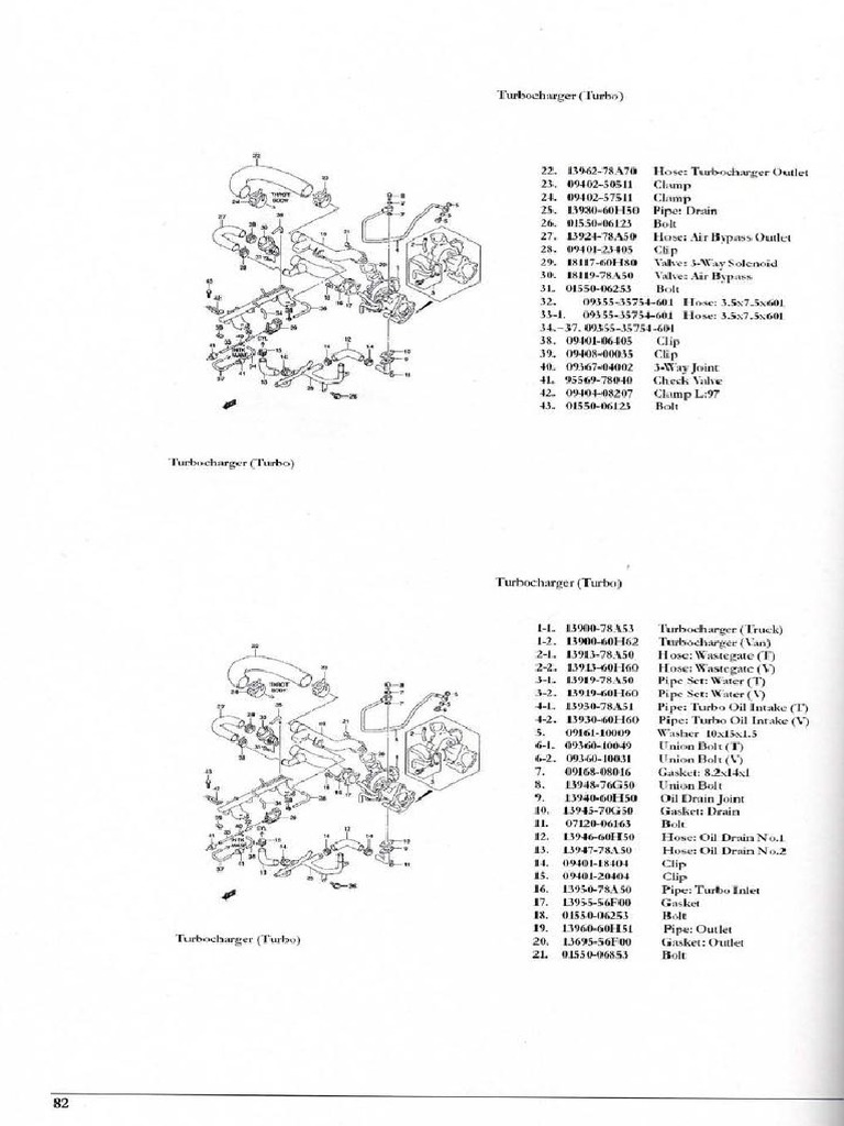 Suzuki F6A Turbocharger Page | PDF