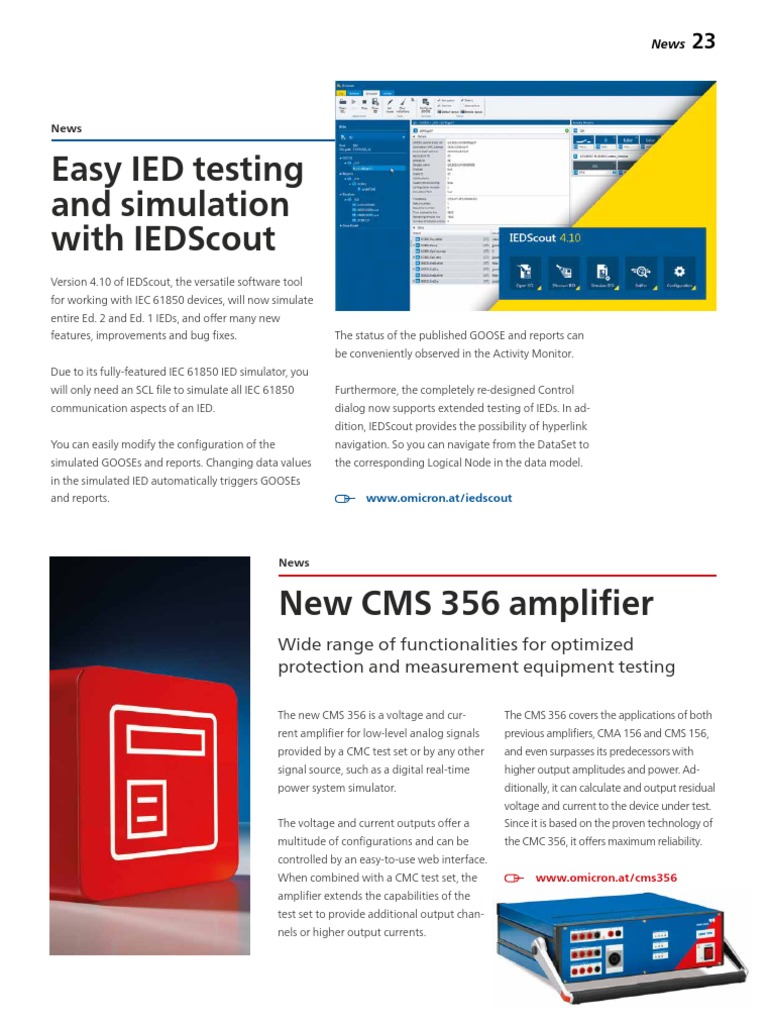 IEDScout Article Easy IED Testing and Simulation With IEDScout OMICRON ...