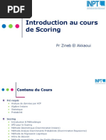 Cours Scoring | PDF | Banques | Risque