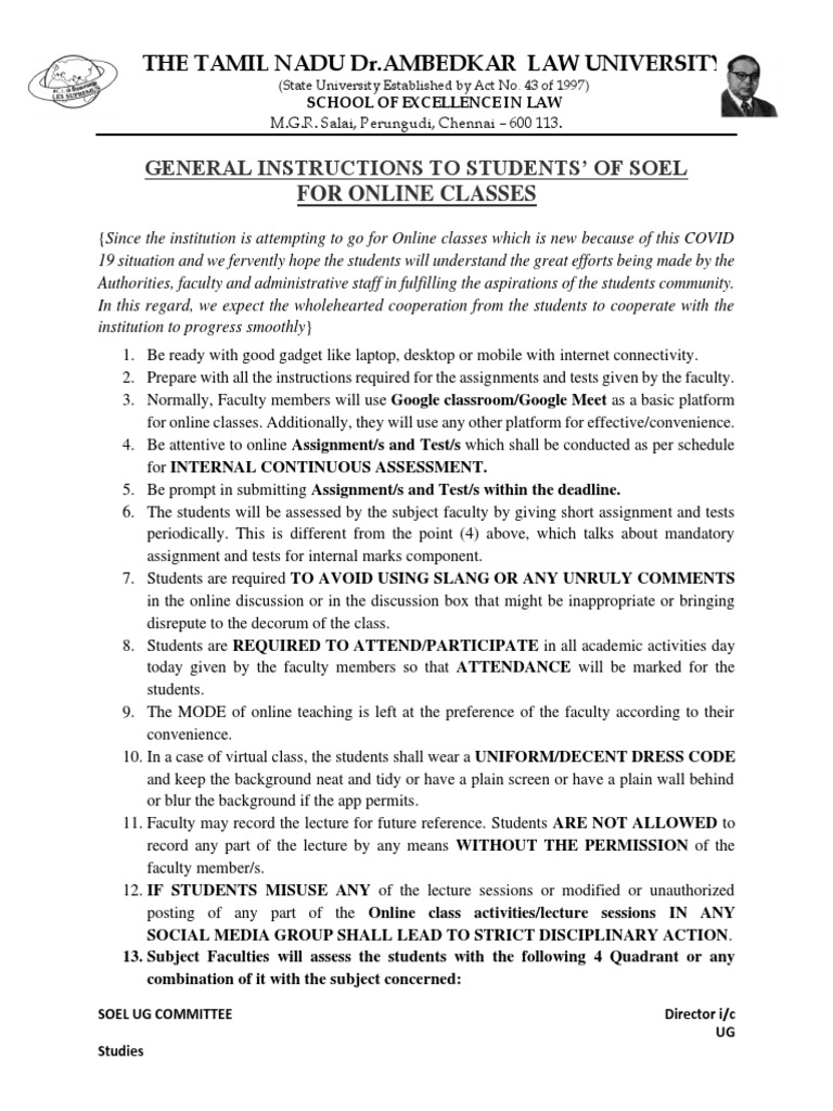 Final INSTRUCTIONS STUDENTS ONLINE CLASES 12082020 | PDF | Lecture ...
