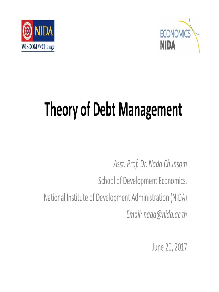 Debt Management Theory Download Free Pdf Government Debt Debt