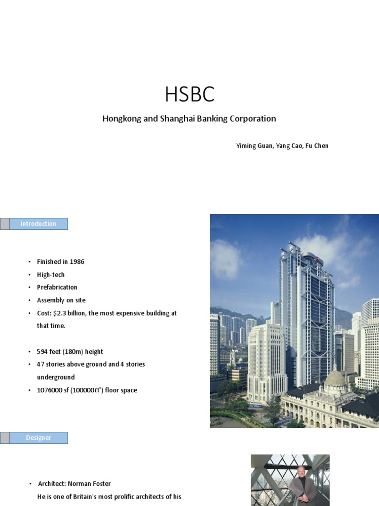 HSBC Presentation | PDF | Civil Engineering | Economic Sectors