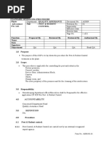 Pest Control SOP for Animal Facilities | PDF | Pest Control | Wellness