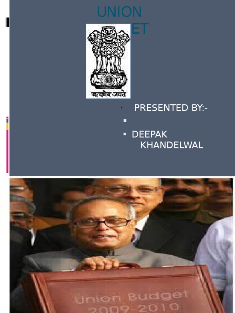 Union Budget | PDF | Economic Growth | Fiscal Policy