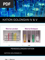 Tabel Kation Dan Anion Kimia Lengkap Den | PDF