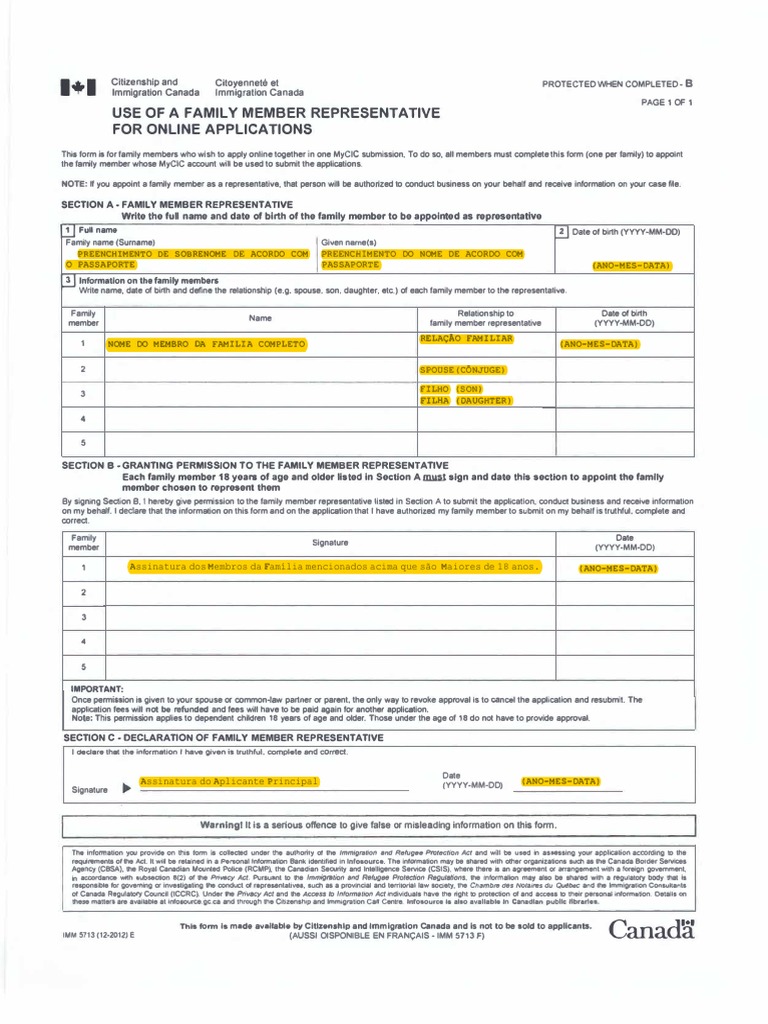 Family Member Representative Form Guide | PDF | Government | Justice