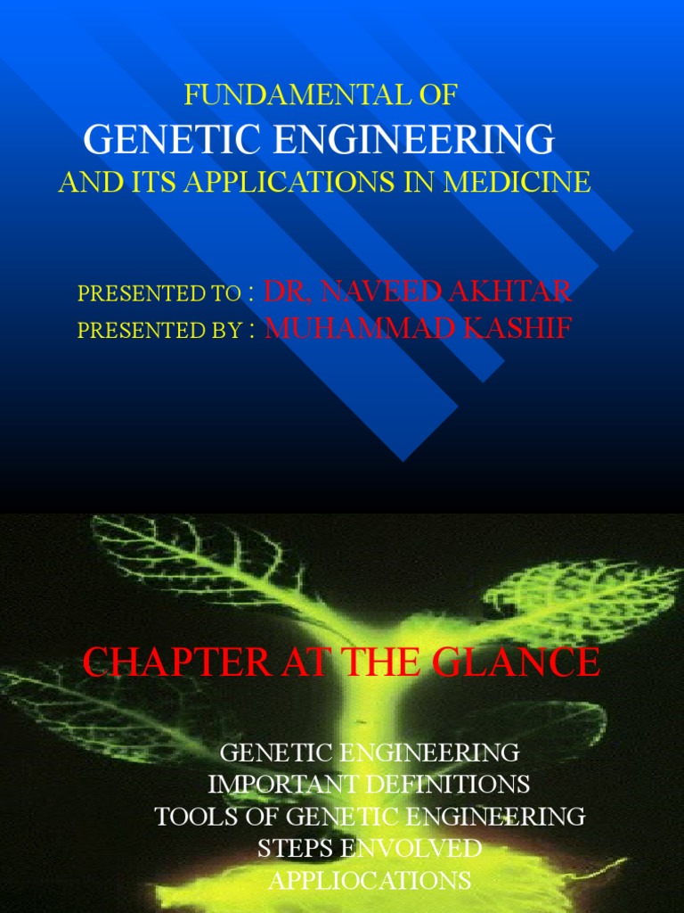Bacterial Transformation in Genetic Engineering | PDF | Dna | Gene