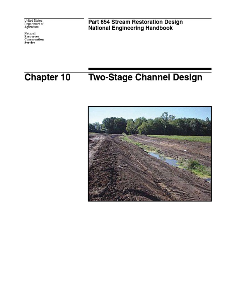 Two-Stage Channel Design | PDF | Flood | Floodplain
