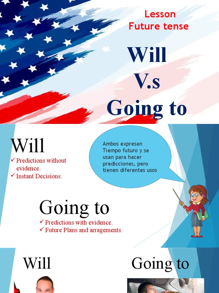 Will Vs Going To | PDF