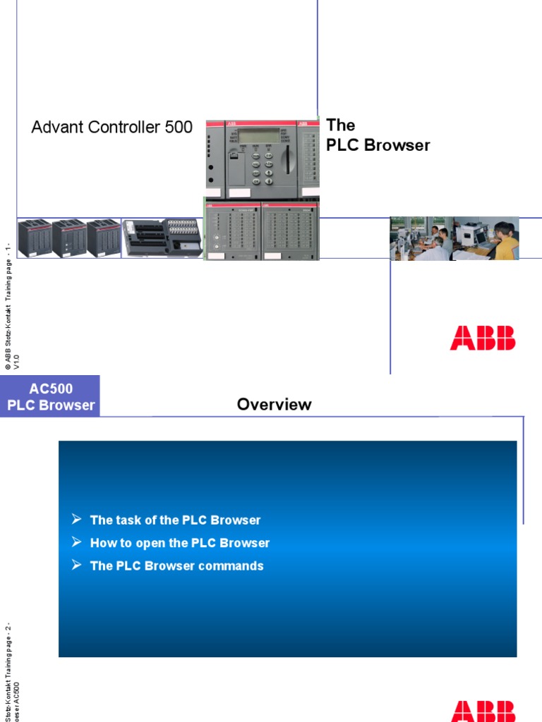 Ac500 PLC Browser | PDF | Device Driver | Input/Output