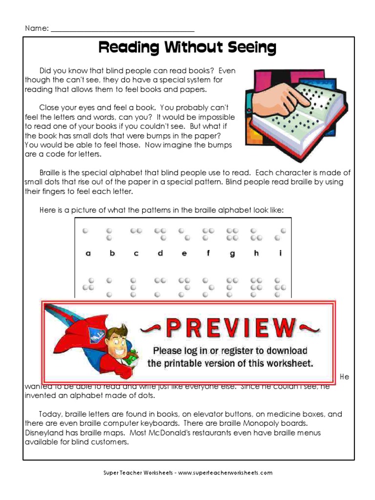 Reading Without Seeing | PDF | Writing | Computing And Information ...