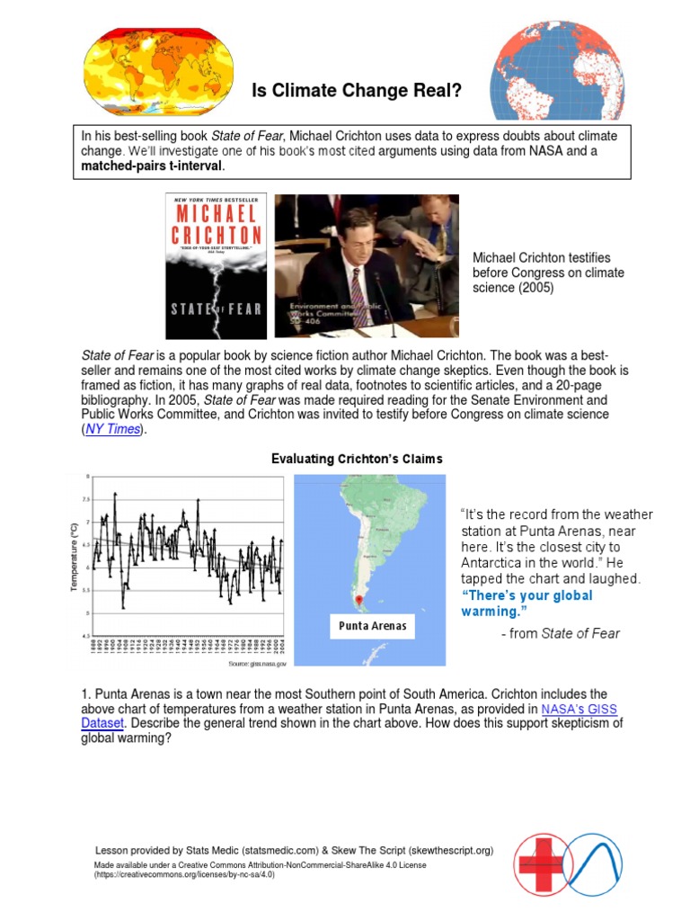 Climate Data Analysis Lesson | PDF | Confidence Interval | Statistics