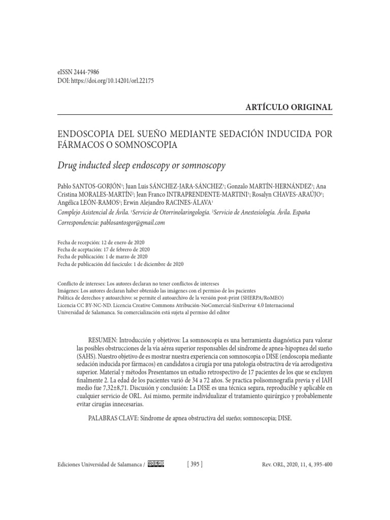 Somnos | PDF | Ronquidos | Otorrinolaringología