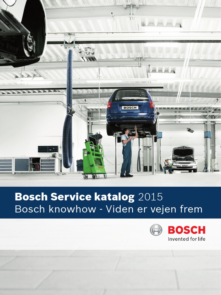 Bosch Service Katalog 2015 DK | PDF
