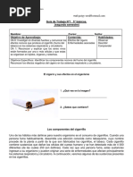 Tabaco | PDF | Nicotina | Cigarrillo