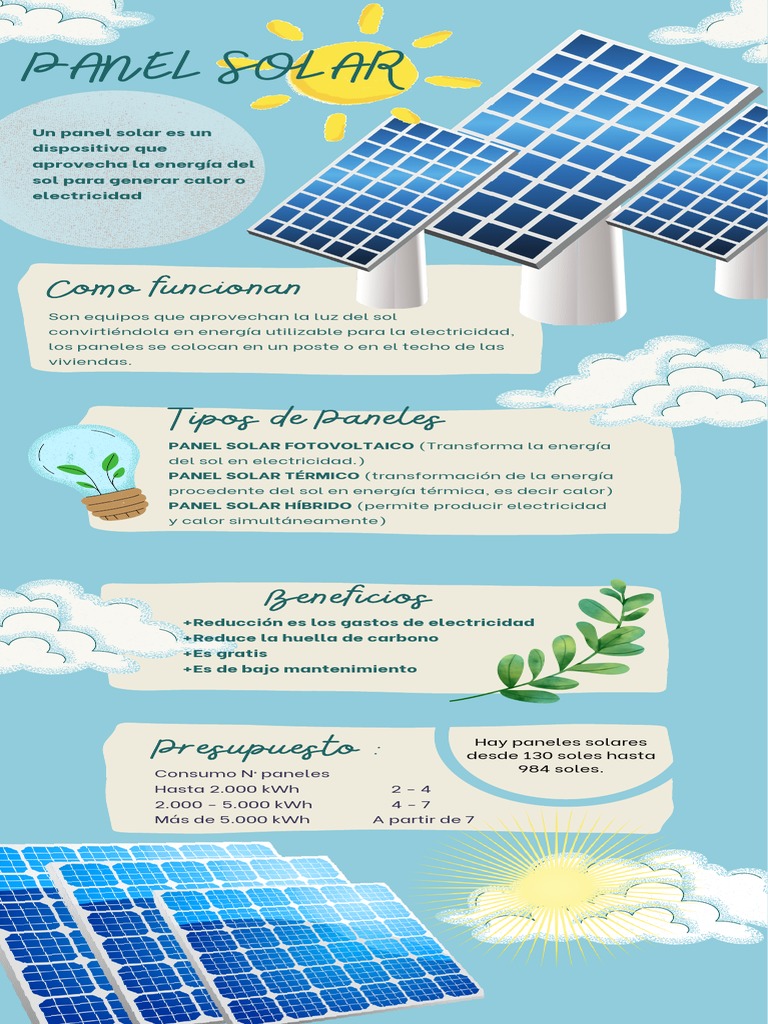 Panel Solar | PDF | Hogar, jardinería y bricolaje