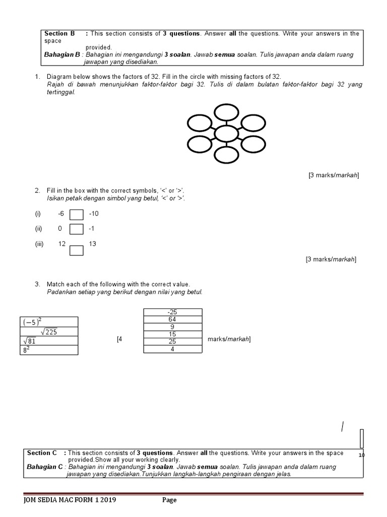 Sedia Mac t1 Section B | PDF