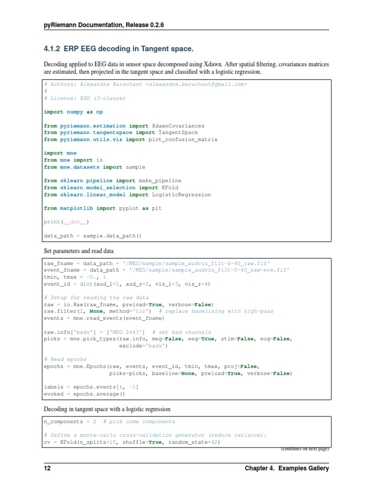 Páginas de Pyriemann Documentação | PDF | Applied Mathematics ...