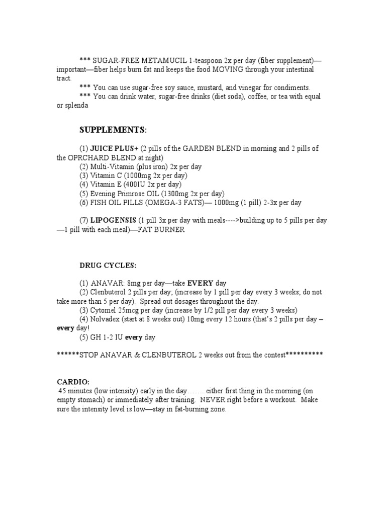 Michele Morrison Diet | PDF