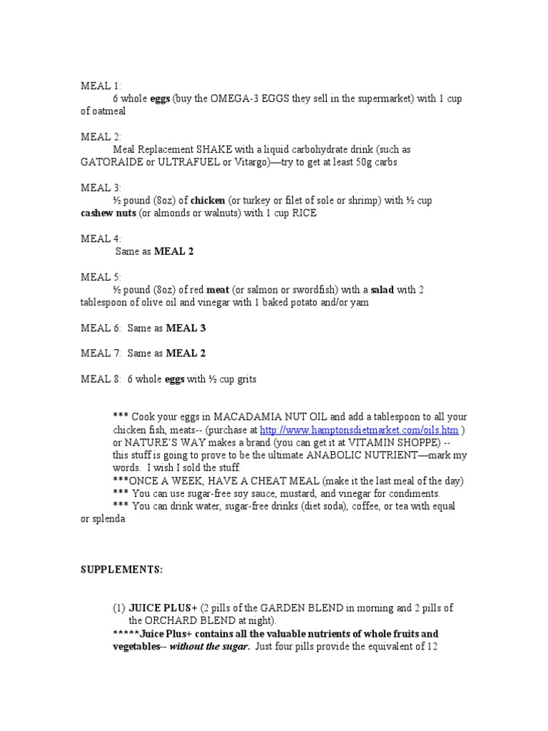 Rocco's Mass Cycle | PDF