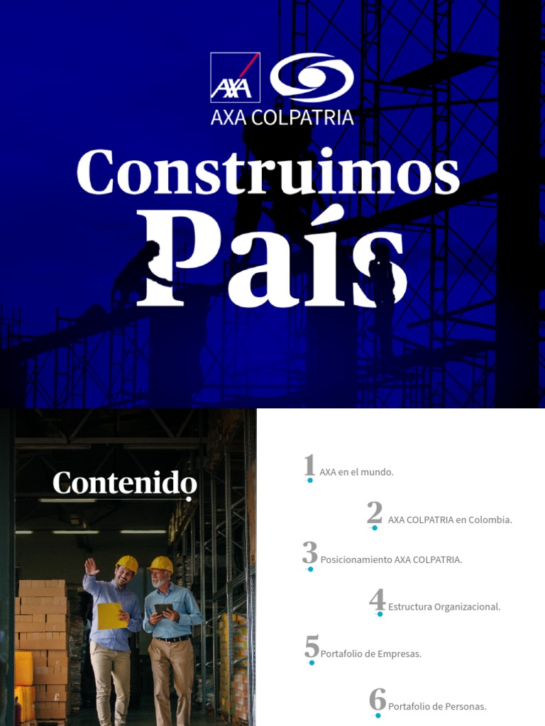 AXA Colpatria: Seguros y Servicios en Colombia | PDF | Seguro | Empresas
