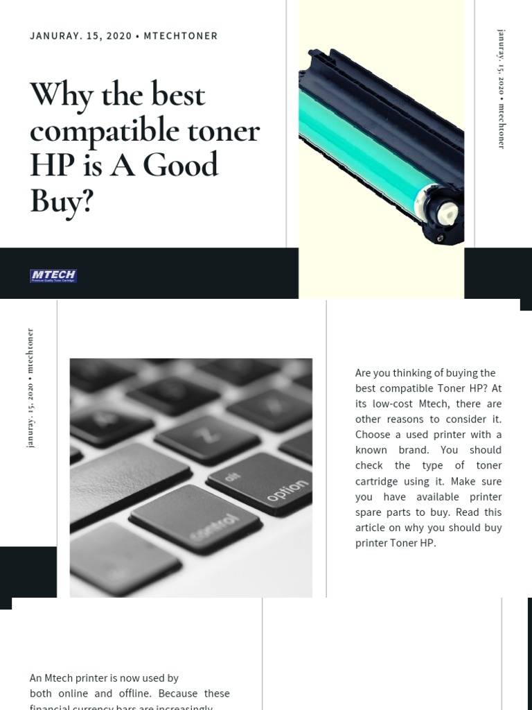 Printer Toner Cartridge | PDF | Printer (Computing) | Office Equipment