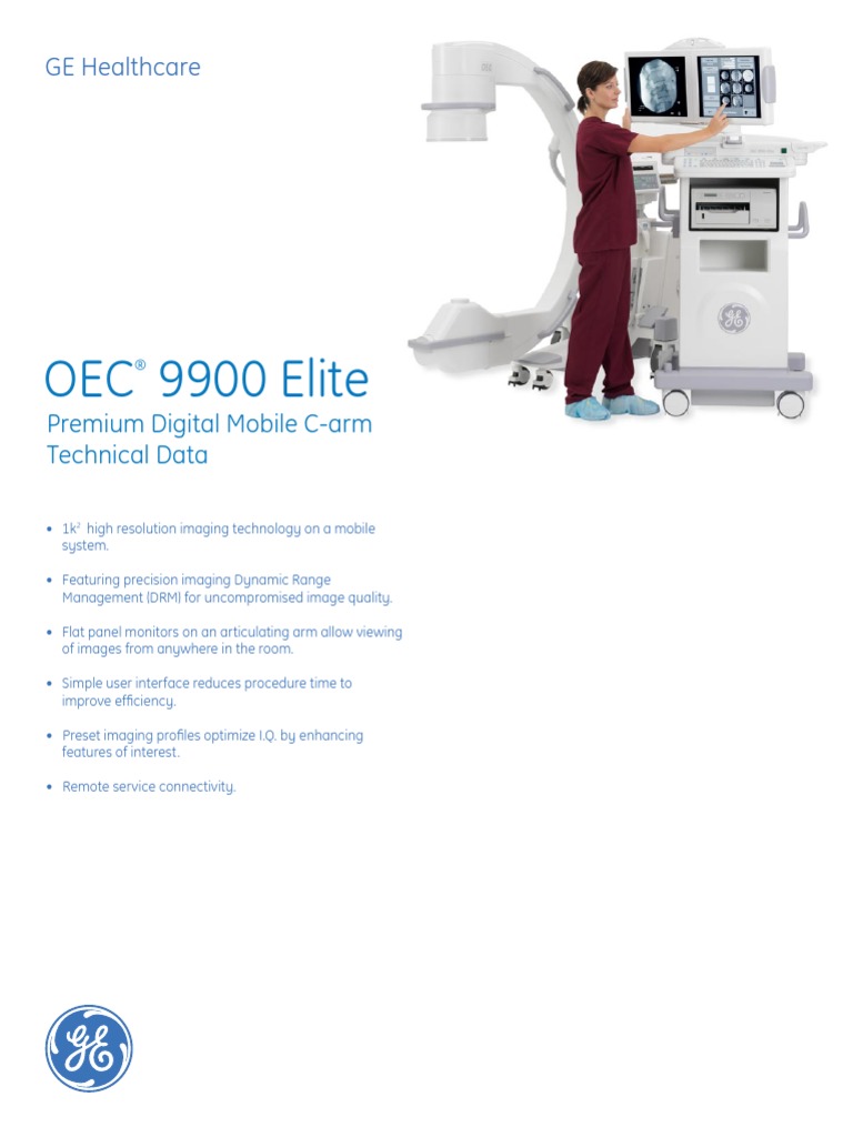Ge Healthcare Oec 9900 Elite Equiptment Specifications | PDF | Computer ...