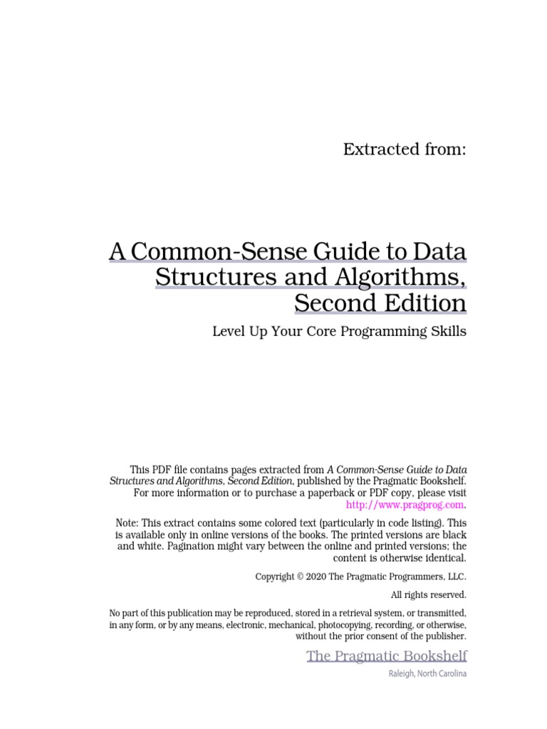 A Common-Sense Guide To Data Structures and Algorithms, Second Edition ...