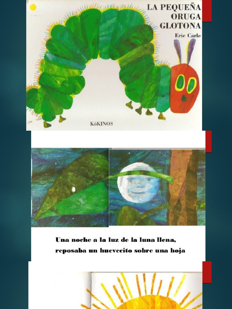 Cuento La Oruga Glotona | PDF