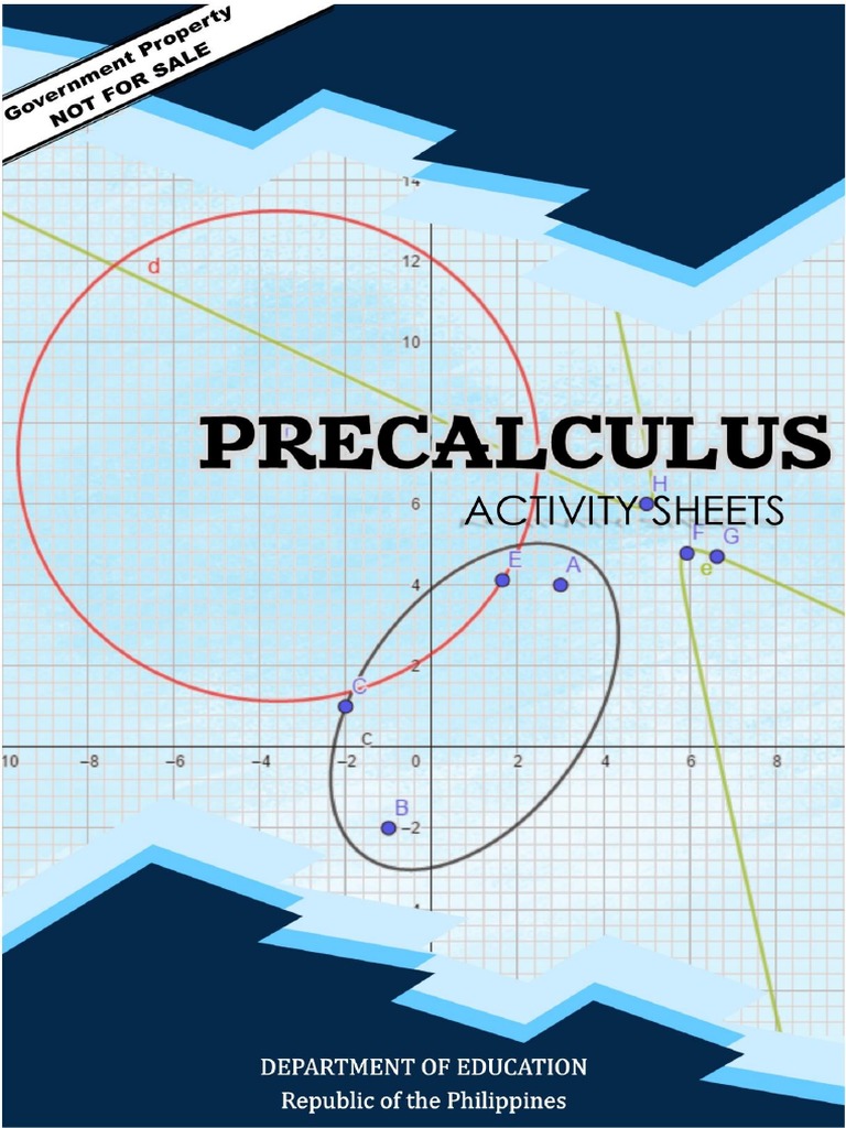 Precalculus Pdf Ellipse Geometric Shapes