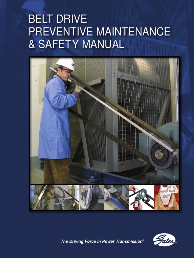Belt Preventive Maintenance Manual | PDF | Belt (Mechanical ...