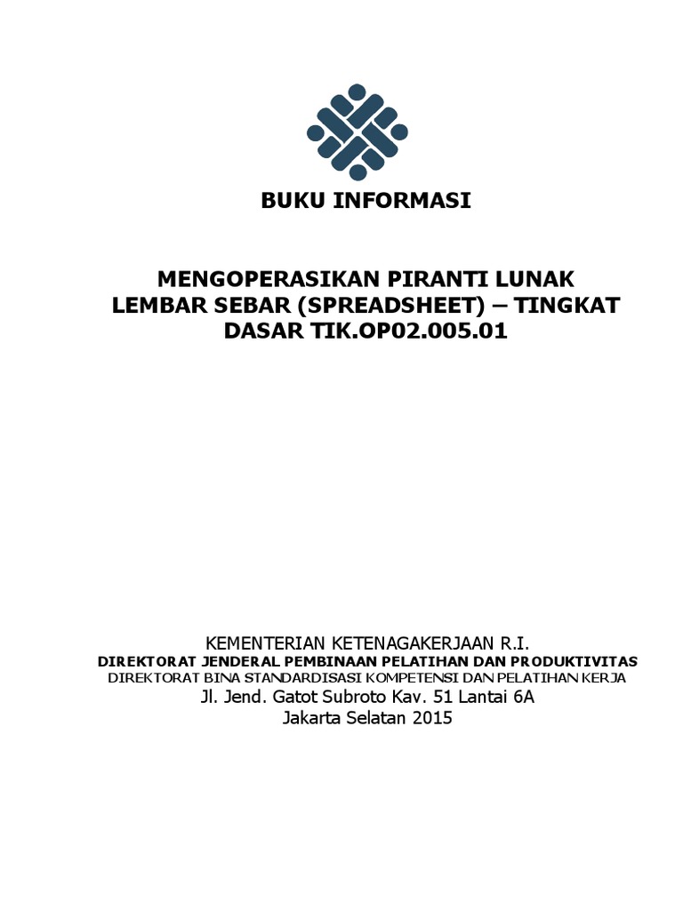 Buku Informasi Lembar Sebar TIK - OP02.005.01 | PDF
