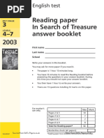 Holes Writing Prompts With Chapters and Page Numbers | PDF | Home & Garden