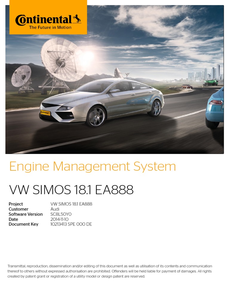 Engine Management System: VW SIMOS 18.1 EA888 | PDF | Vehicle ...