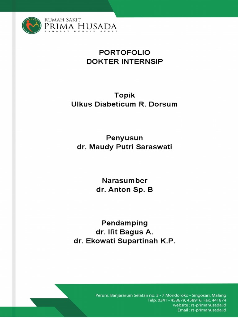 Maudy Lapsus Ulkus Diabetikum | PDF | Pengembangan Diri | Kesehatan Holistik
