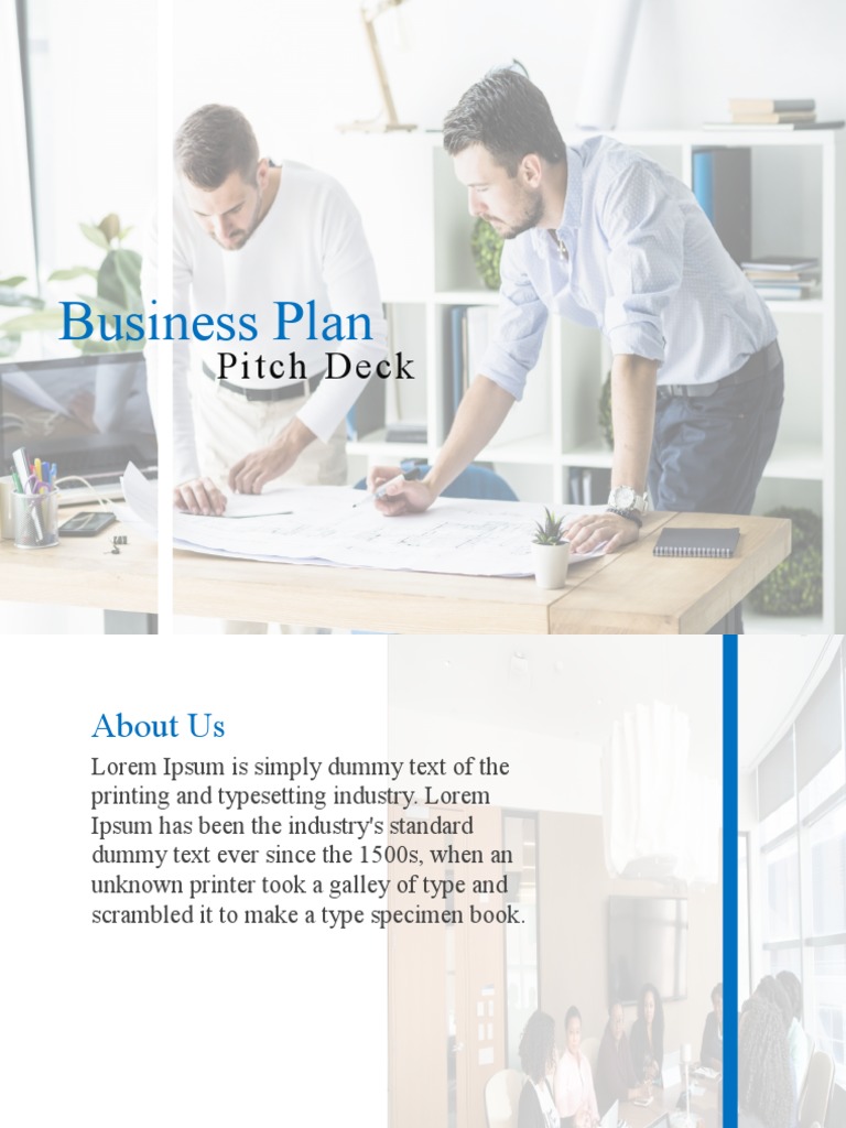 Business Plan Pitch Deck | PDF | Business