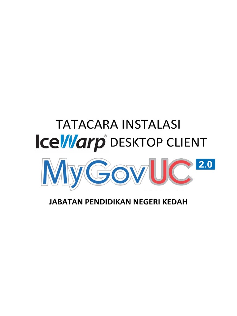 TATACARA Konfig Icewarp Desktop Client | PDF