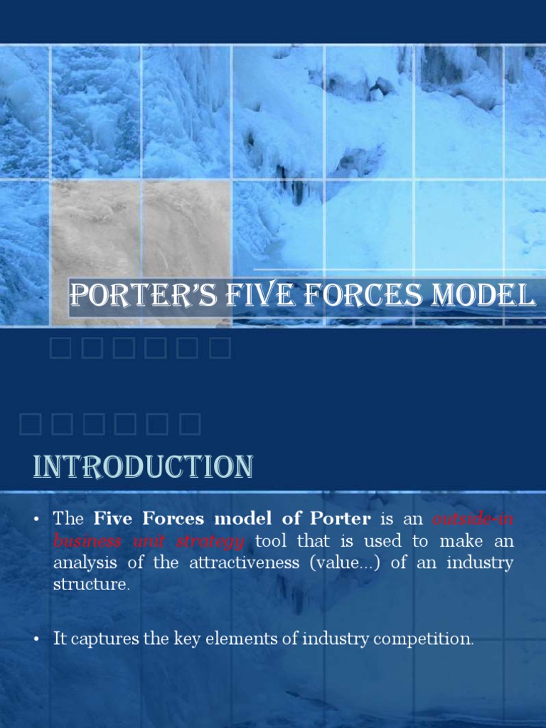 Session 14-Porter 5 Forces Model | PDF | Business | Business Economics