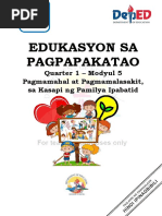 Filipino1 - Q3 - Module14 - Mga Babala Sa Paligid - v1 | PDF