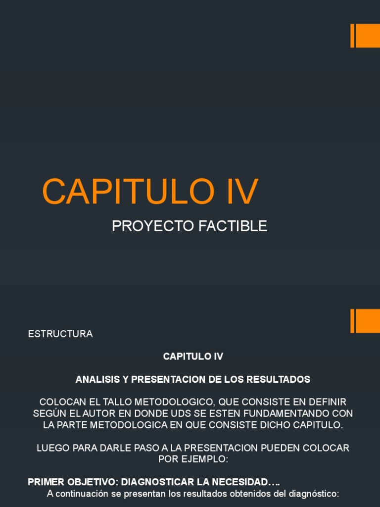 Capitulo Iv Proyecto Factible | PDF | Science | Ciencia y Tecnología