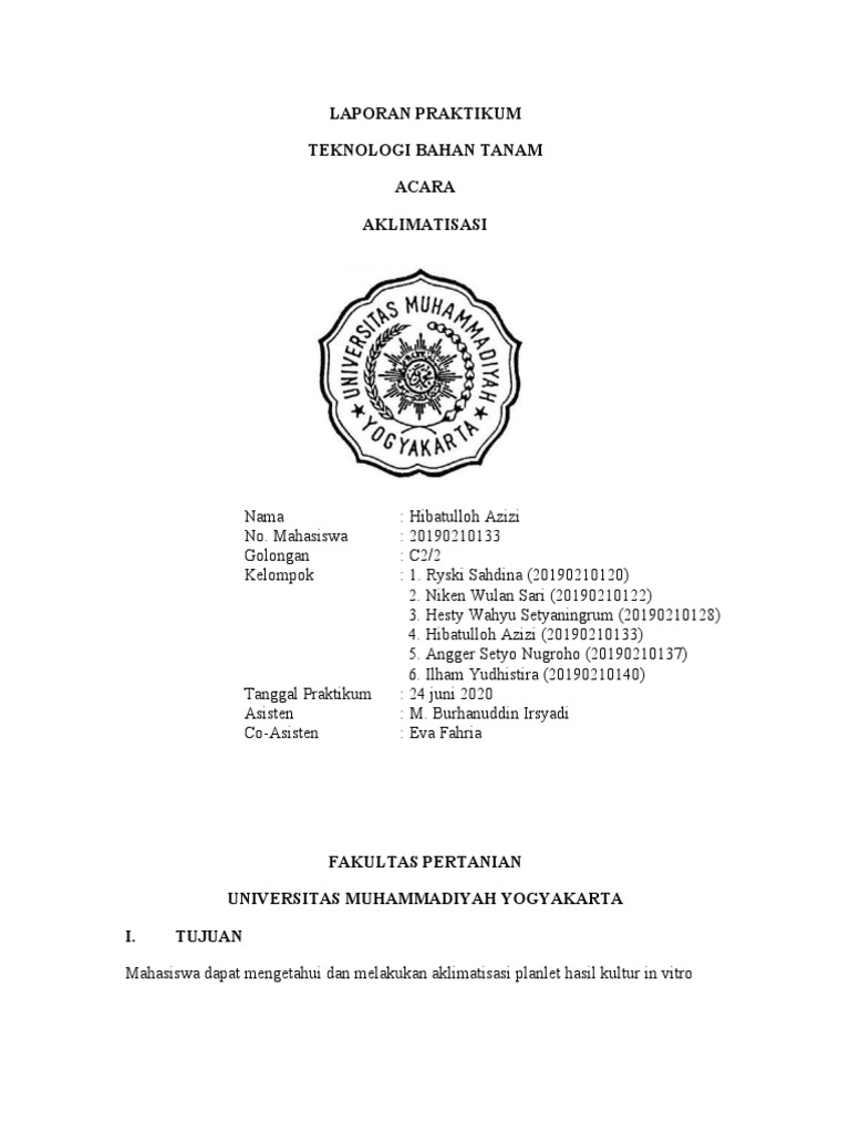 Aklimatisasi | PDF | Griya & Taman