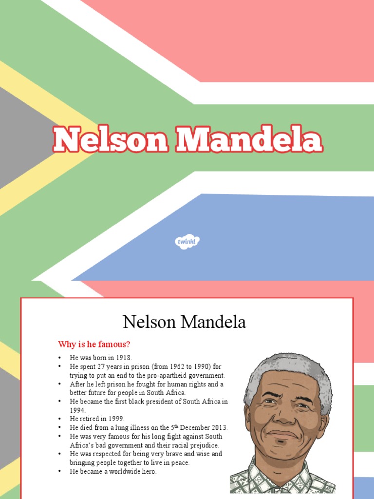 Nelson Mandela: A Legacy of Freedom | PDF | Nelson Mandela | African ...
