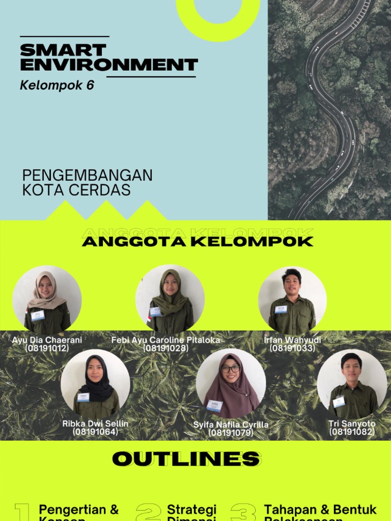 Materi Smart Environment - Pekan 10 - Kelompok 6 | PDF