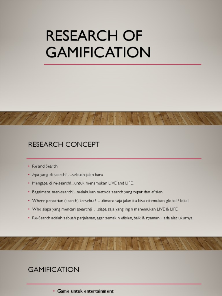 Gamification Research | PDF
