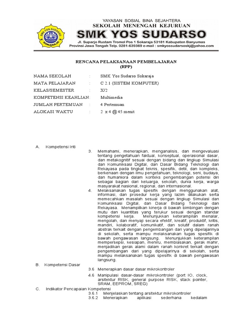 KD 3-6-Menerapkan-Dasar-dasar-Mikrokontroler | PDF | Seni