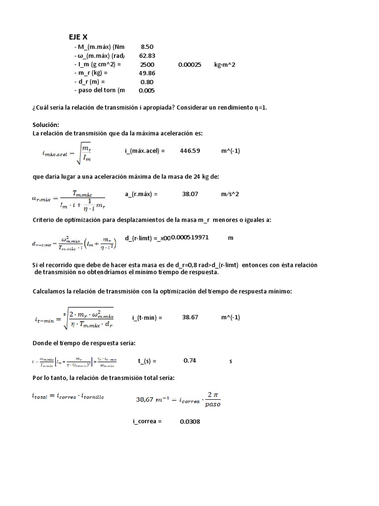 Ejercicio Fresadora Resuelto Pdf Análisis De Sistemas