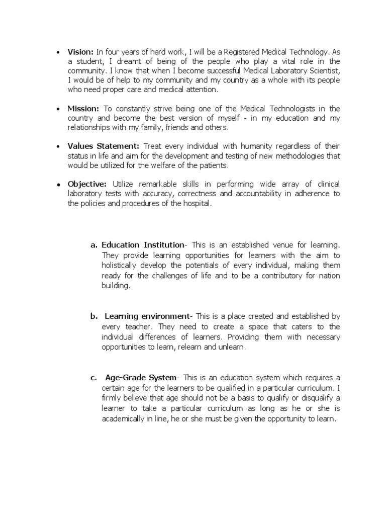 Pretest Activity | PDF | Curriculum | Learning