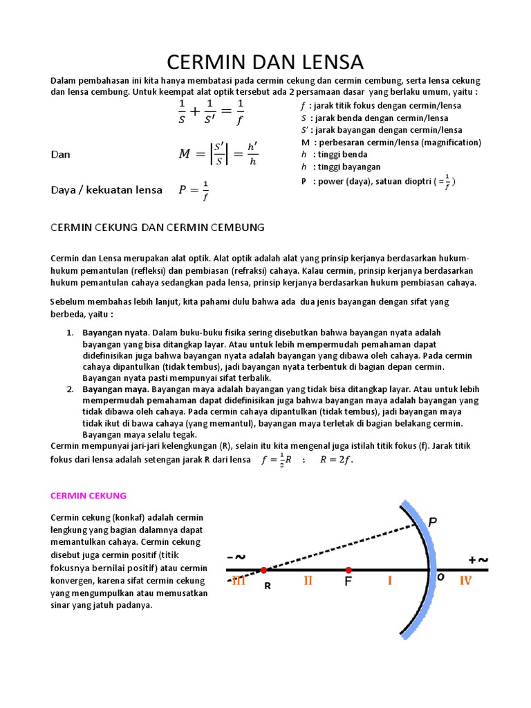 Cermin Dan Lensa | PDF Cermin Dan Lensa | PDF