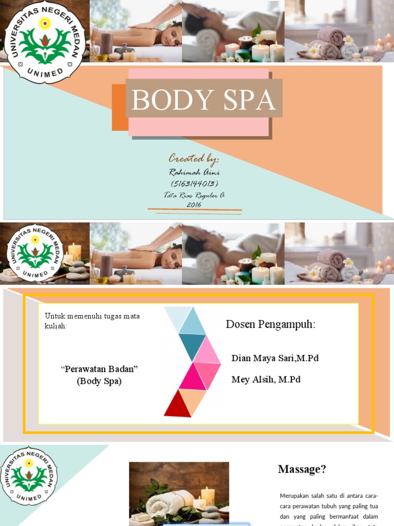 Body Spa: (Solus Per Aqua) | PDF