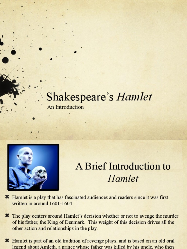 Introduction to Shakespeare's Hamlet | PDF | Hamlet